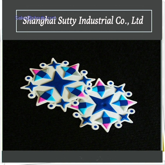 TPU embossed labels factory in China